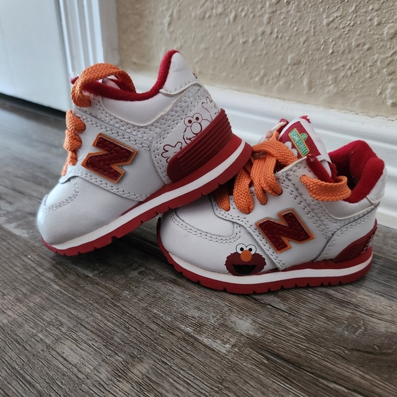 New Balance | Shoes | New Balance 574 Elmo Sneaker Sesame Street ...